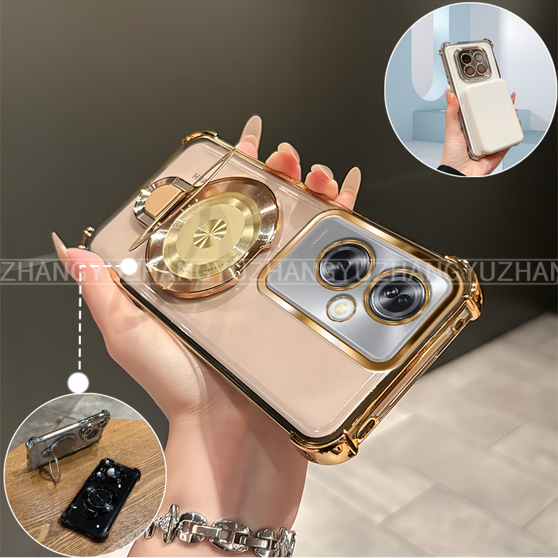 Case For OPPO A79 5G phone case 2025 new magnetic bracket Shockproof ...