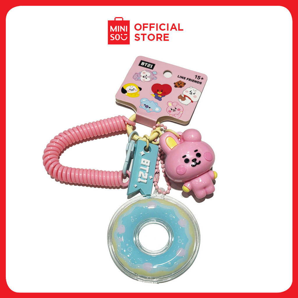MINISO BT21 BABY Collection Pool Party 3D Keychain COOKY | Shopee ...