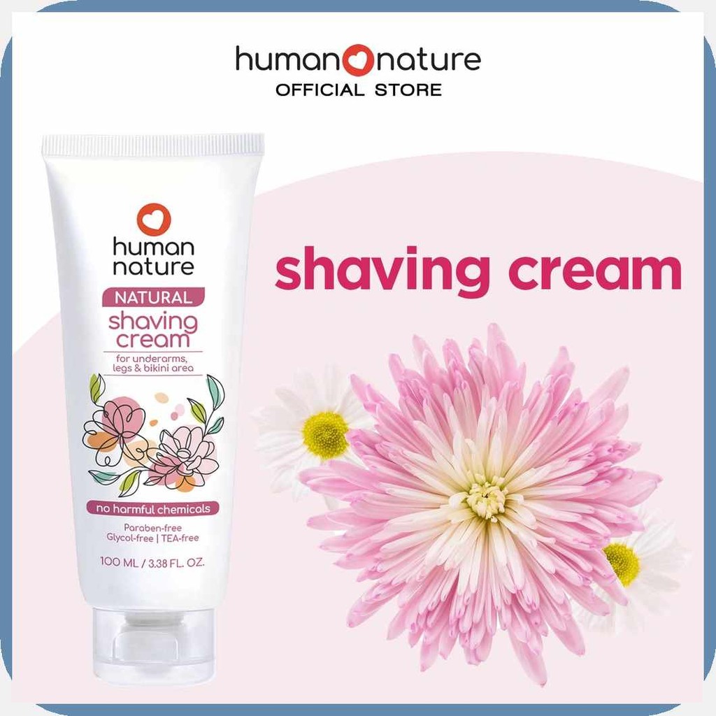 Human^ph(Nature_go@Natural~Rx*lF*M+T+y+Y+Shaving Cream For Women 100ml ...