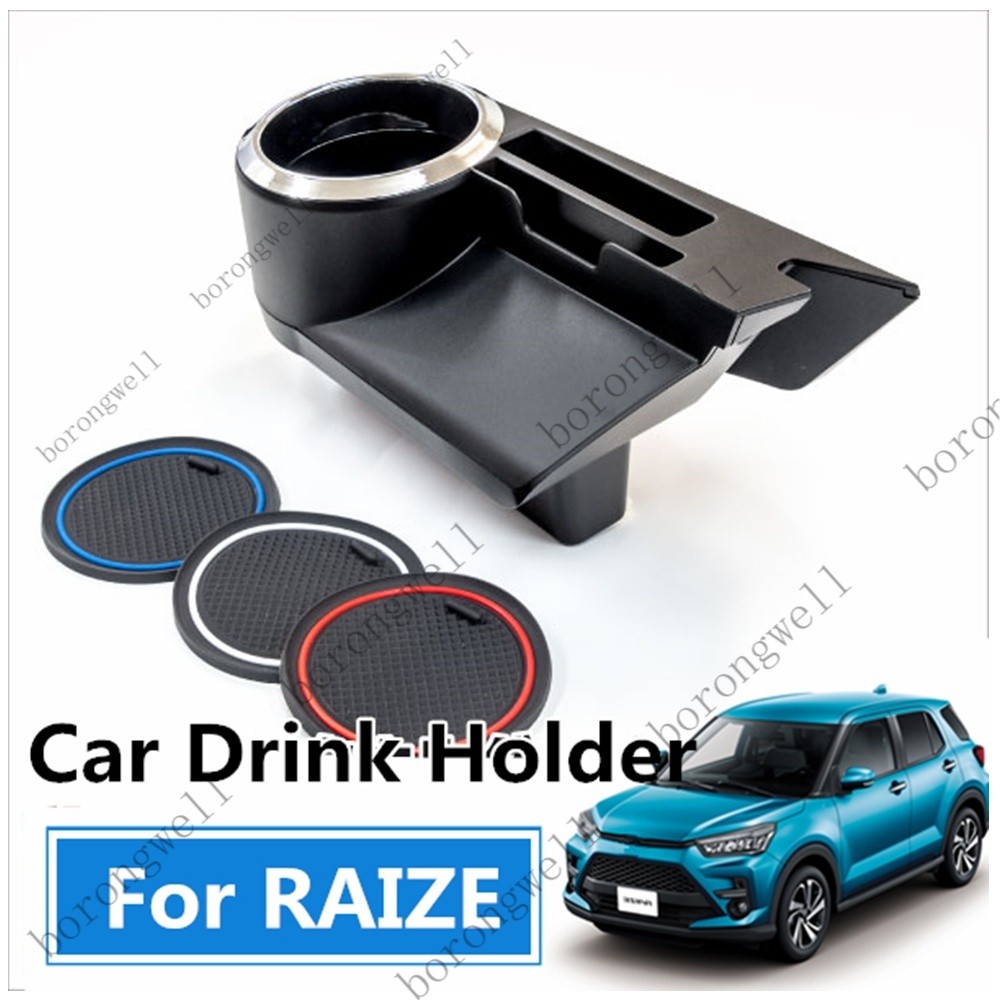 Cup Holder Armrest Center Console Secondary Storage Box Tray Mats For ...