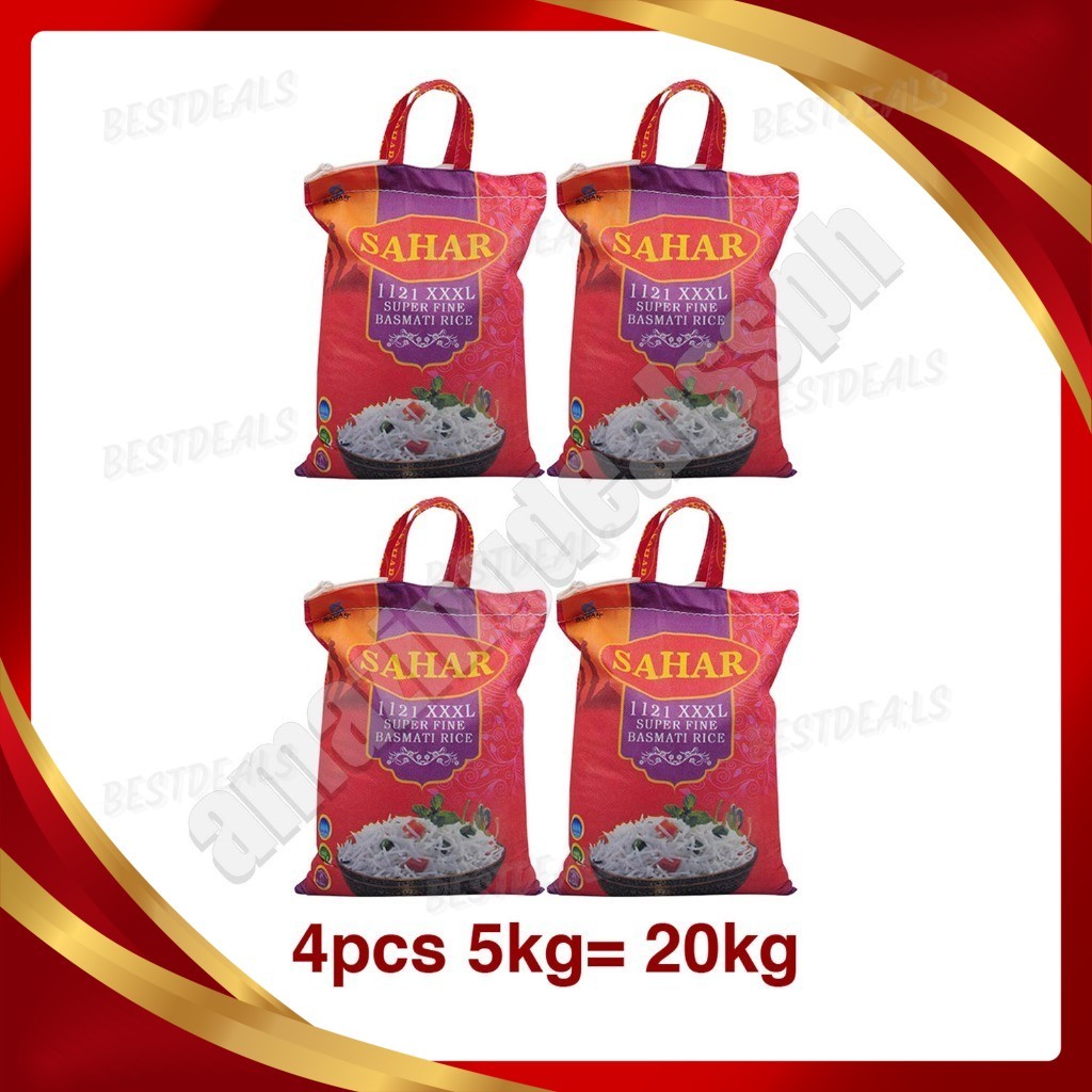 Sahar 1121 XXXL Super Fine Basmati Rice 20kilos | Shopee Philippines