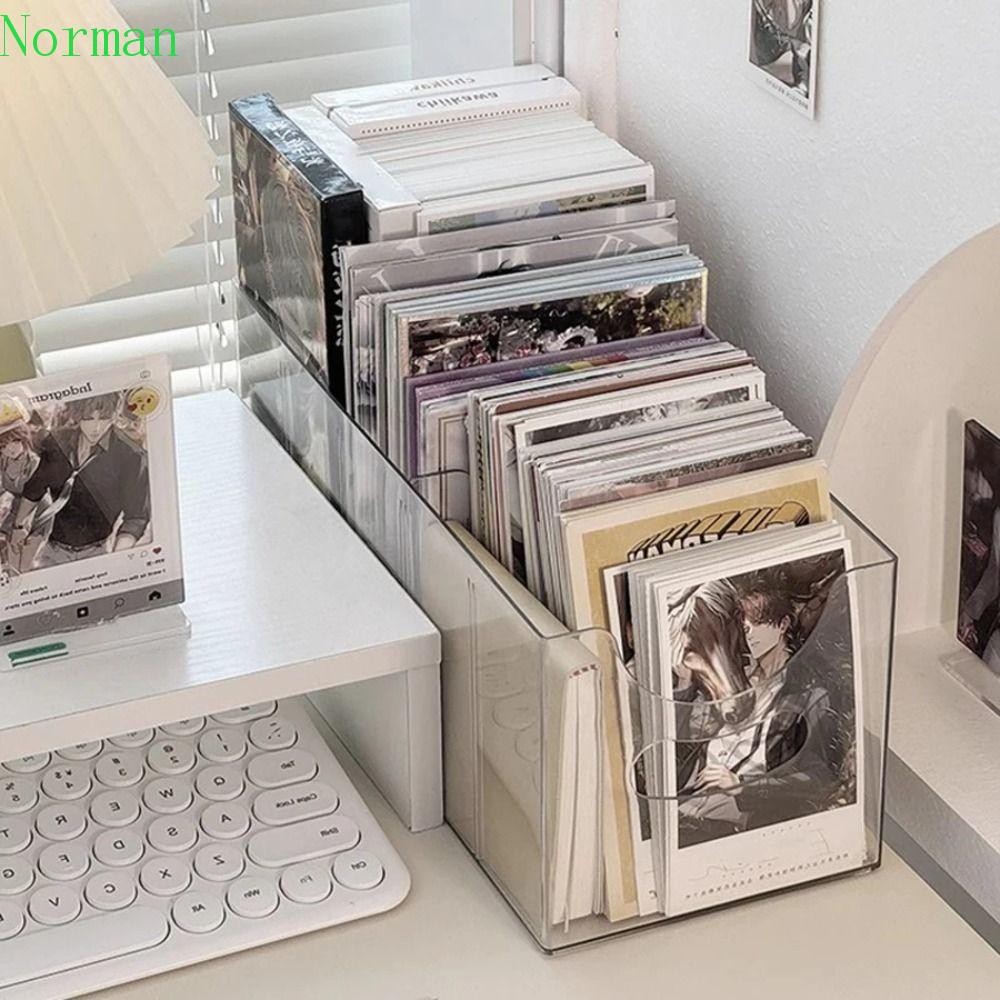 NORMAN1 CD Storage Holder, Clear DIY Disc Display Box, Hand-box Space ...
