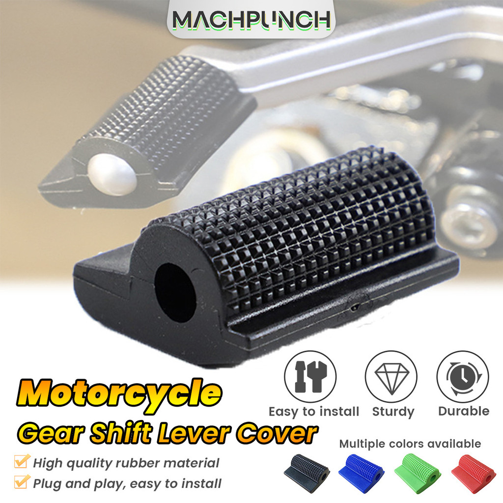 M.P. Motorcycle Gear Shift Lever Pedal Shifter rubber Cover protector ...