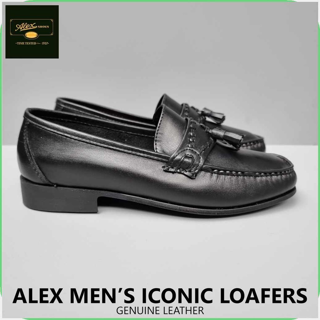 ALEX]P-SHOES{n>MEN'S^Q/ICONIC%Ms:GENUINE%gt:LEATHER%jI:LOAFERS | Shopee ...