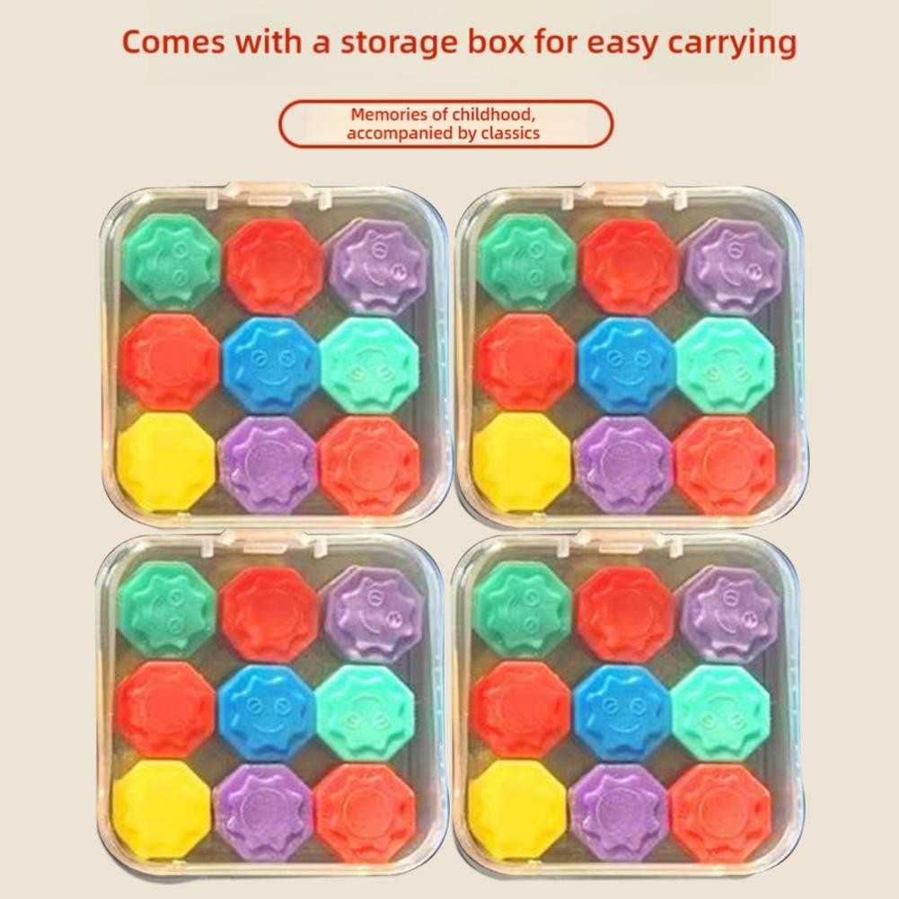 9pcs/box Squid Game Gonggi Korean Traditional Catch Stone Toy Jack ...
