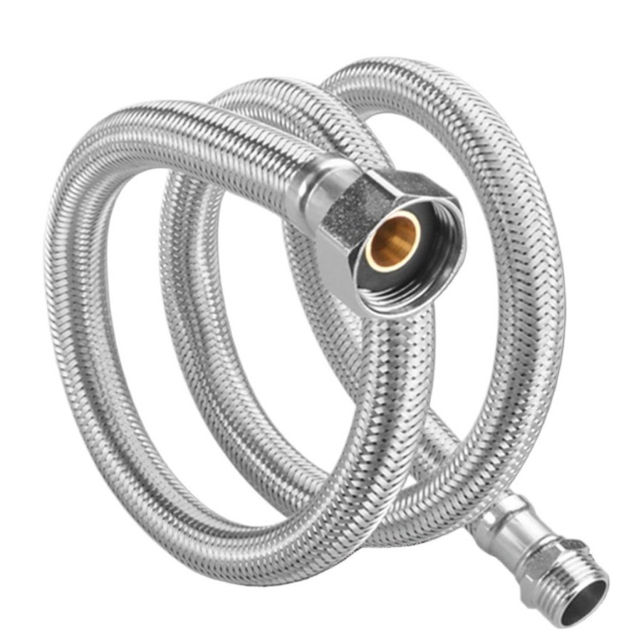 [KZS] 304 Stainless Steel Inner Outer Wire Braided Water Inlet Pipe ...