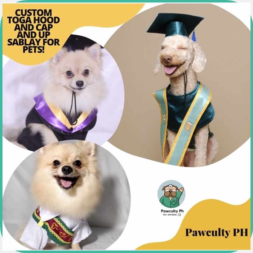 CUSTOM^hZ>toga-VC%hood+J@W@s@n@G@AN and cap and UP SABLAY for dog and ...