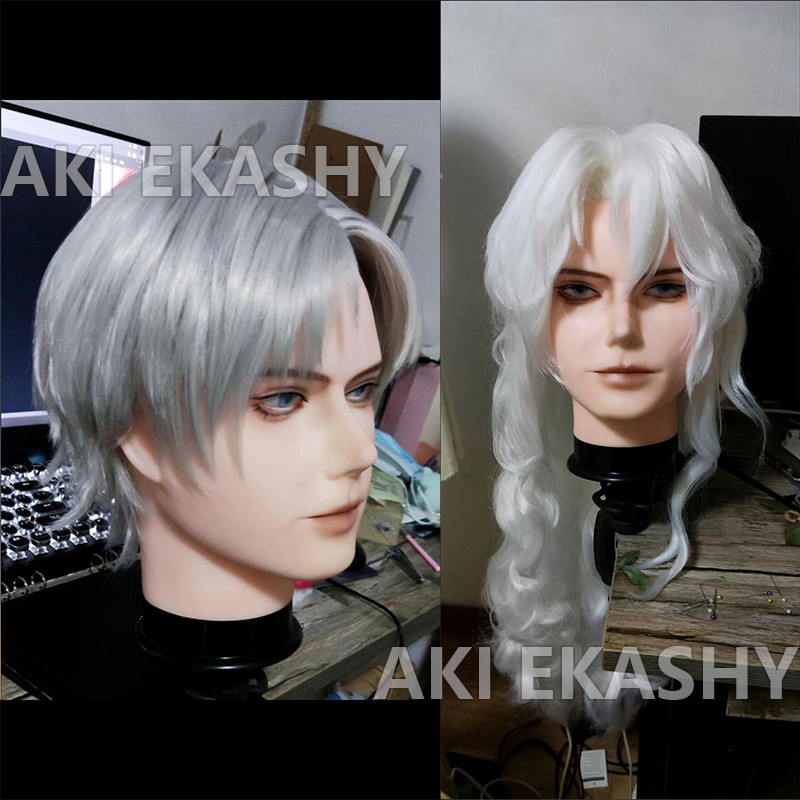 Smiling Mouth Male Head Model cos Haircut Practice Mannequin Head for ...