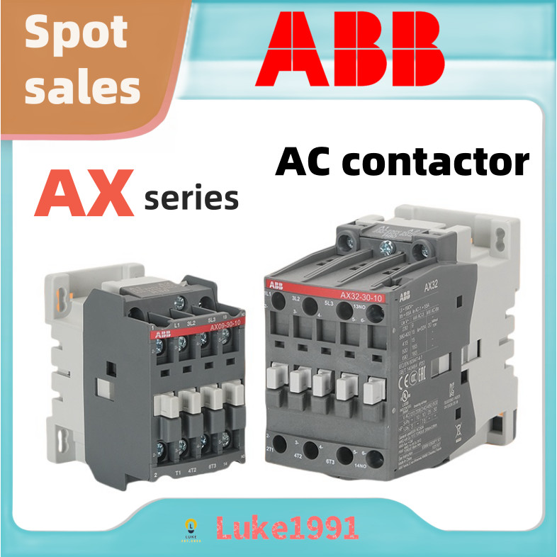 ABB contactor AX09-30-10 12 18 25 32 50 65 80 95 150 115A AC 220V ...