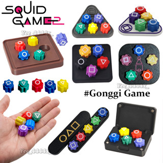 Squid Game 2 Gonggi Stones Korean Jacks Game 3D Printed Set Stone ...