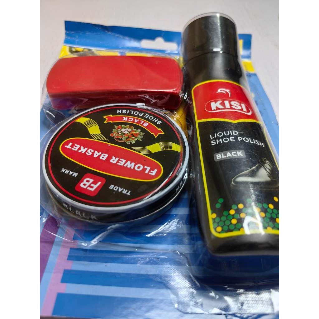 KIWI Black Premium Liquid Shoe Polish Wax Leather Shoe Polish Oil ...