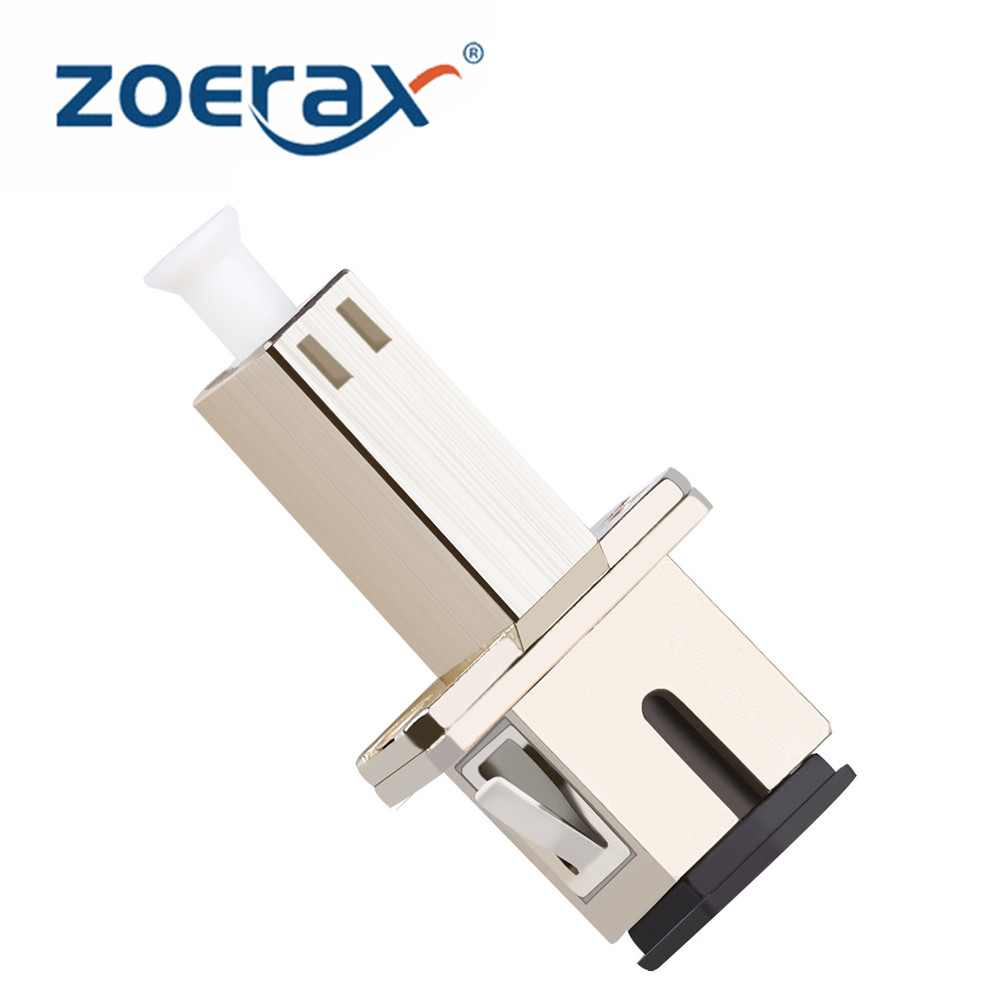 ZOERAX SC to LC Female UPC Adapter Simplex Hybrid Optical Fiber ...