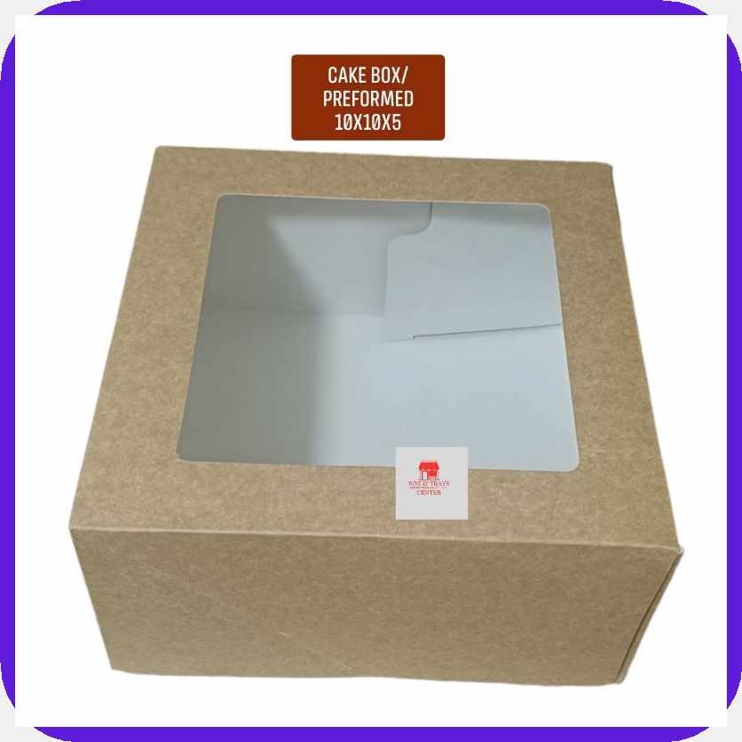 5/10/20pcs?hO~10x10x5[E$LARGE}ZL>CAKE)tg>BOX/PREFORMED/KRAFT)ha>BROWN ...