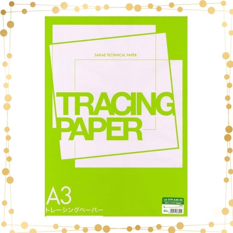 SAKAE Technical Paper Tracing Paper A3 50 Sheets S Tracing Paper STP ...
