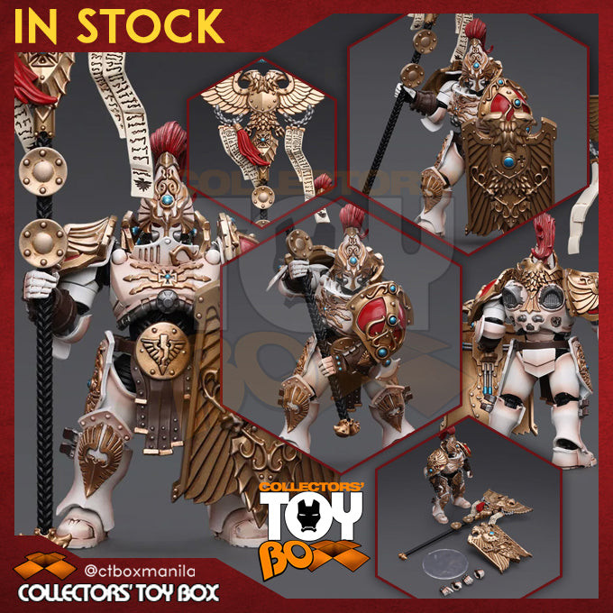 Joytoy 1/18 Warhammer 40K Adeptus Custodes Solar Watch Vexilus Praetor ...