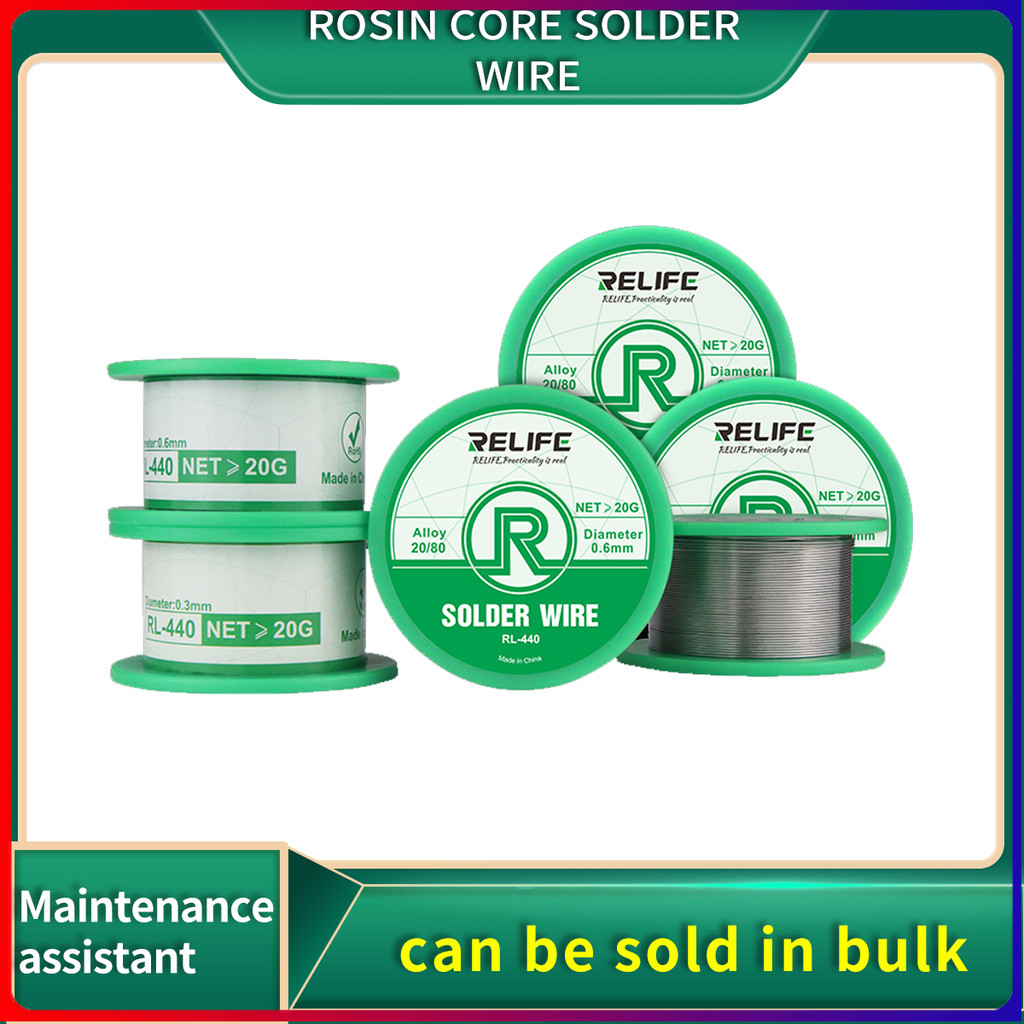 RL-440 Original Mechanic Rosin Core Solder Wire 0.3mm 0.4mm 0.5mm 0.6mm ...