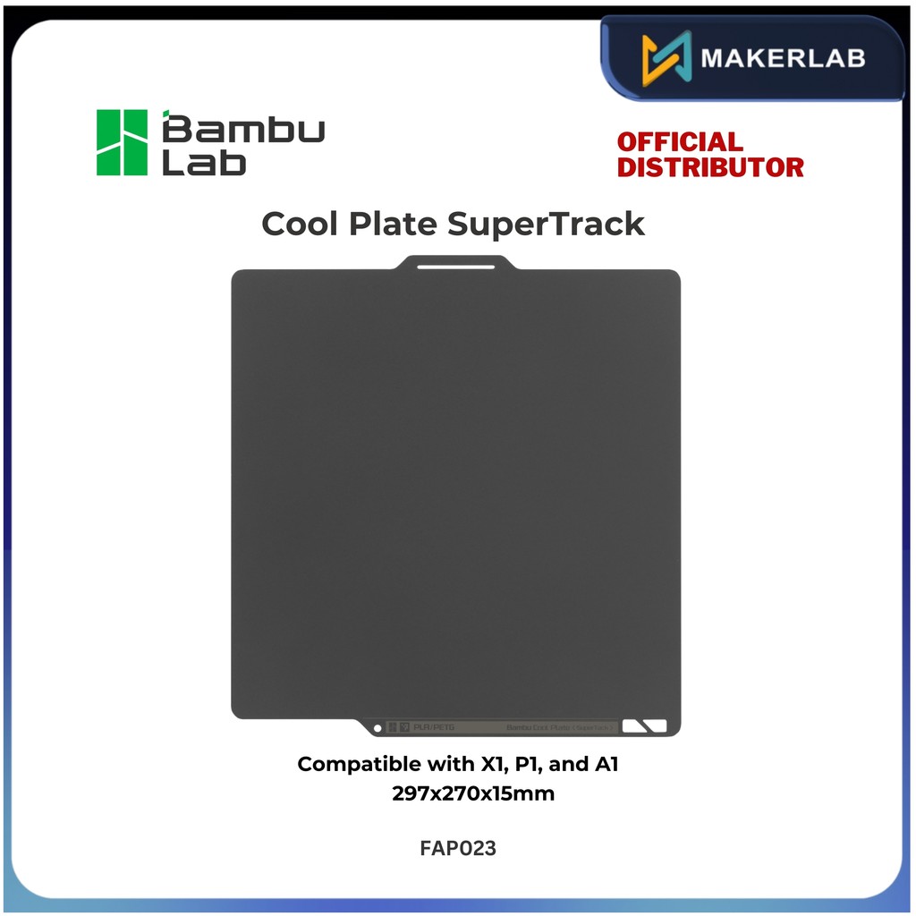 Bambu Cool Plate SuperTack for X1 P1 A1 series 3D Printer 297*270*15mm ...