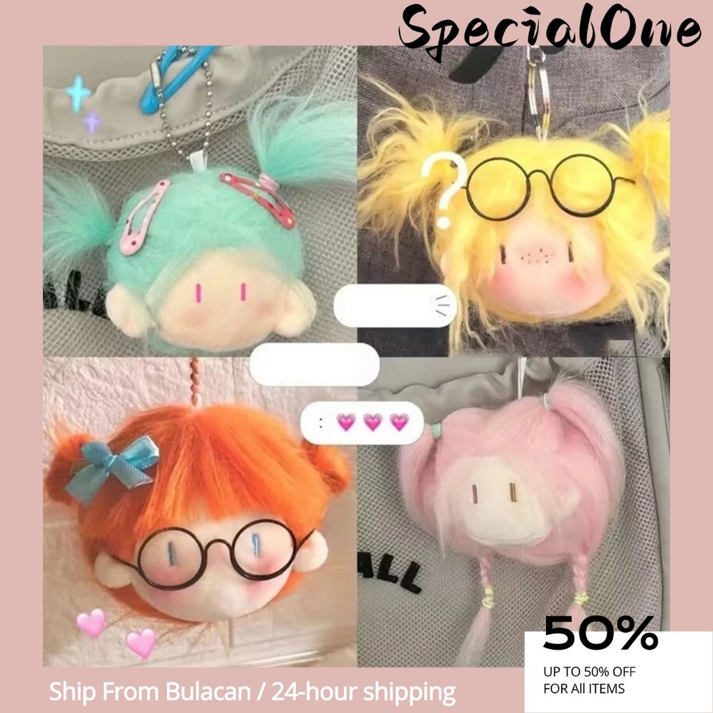 Plush Doll Keychain with Customizable Hairstyle Stuffed Toy Keychain ...