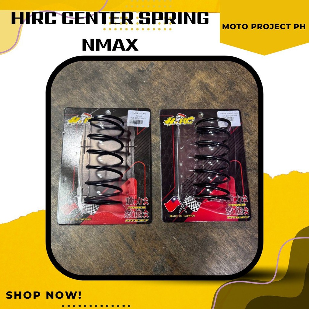 HIRC center spring 1000 1200 1500 rpm for yamaha nmax and aerox ...