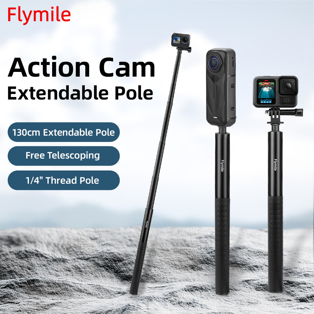 For DJI POCKET 3 Extension Pole Insta360 X5 Extended Selfie Pole ...