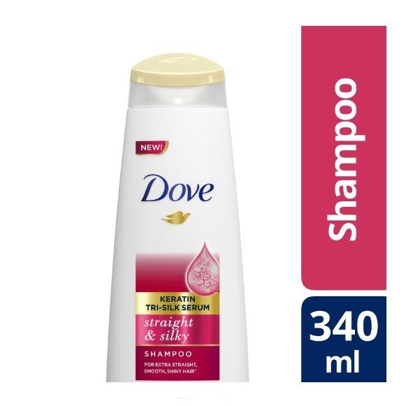 DOVE Bio-Keratin Straight and Silky Shampoo 340mL | Shopee Philippines