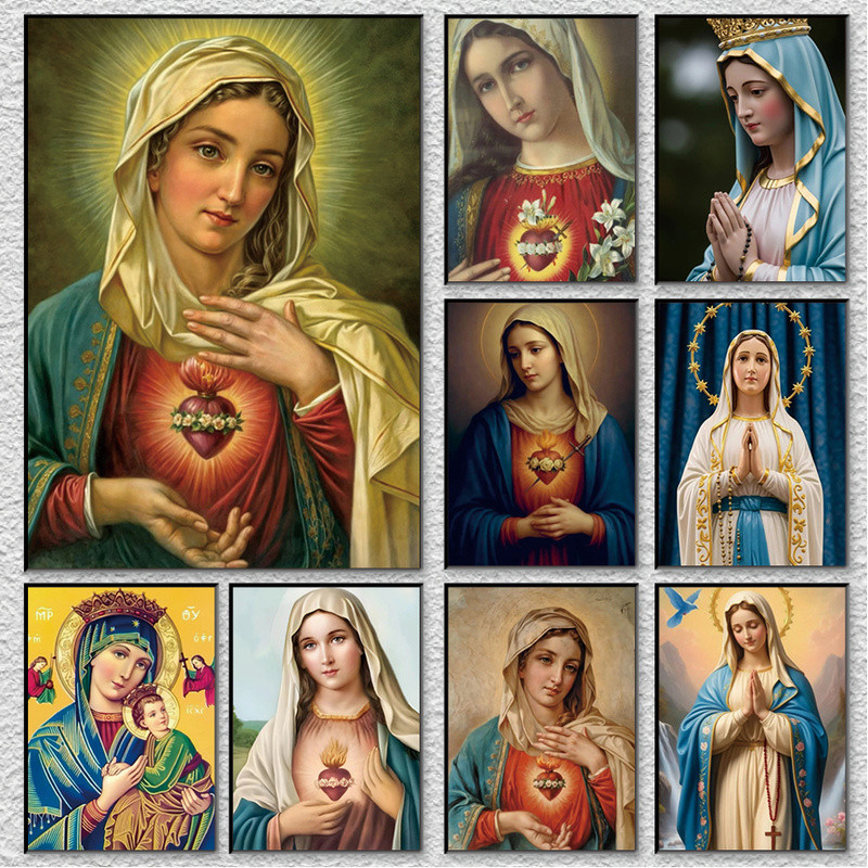 Our Lady Of Perpetual Help No Framed Posters World Famous Painting Wall ...