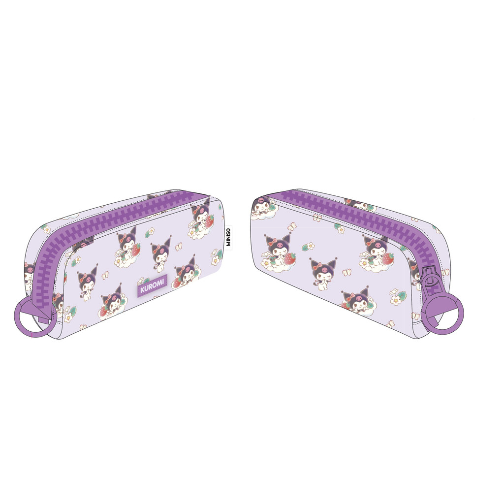 MINISO Sanrio characters Strawberry Collection Big Zipper | Shopee ...