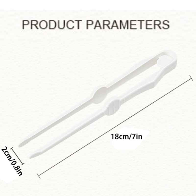 [ety] Snack Finger Chopsticks Portable Potato Chip Tongs Salad Food ...