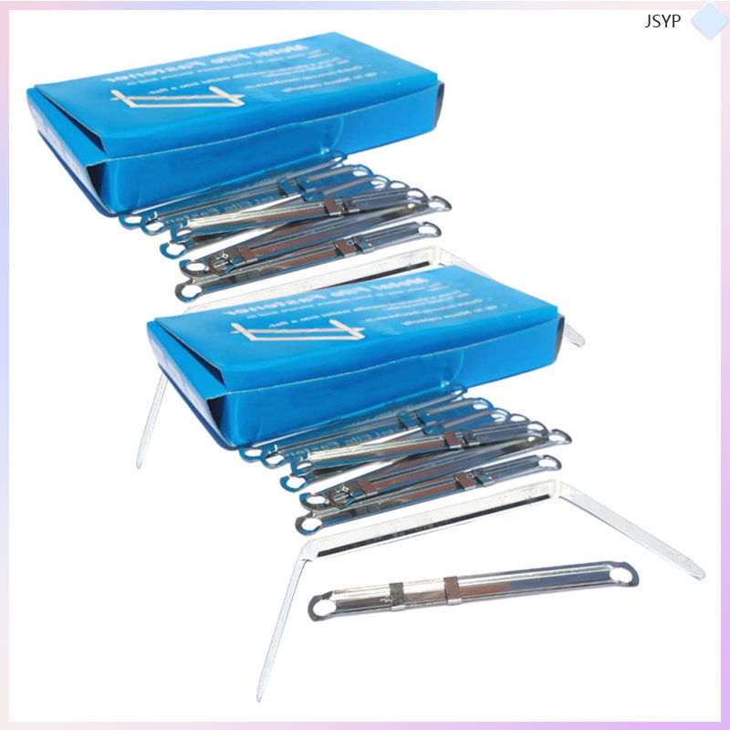 Metalbindingclipbindingringbindingstrip 100 Pcs Clasps Binder Clips ...