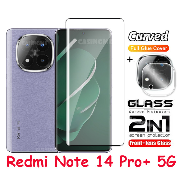 Redmi Note 14 Pro+ 5G Film 2 in 1 Screen Protector For Redmi Note14pro+ Note14 14Note 14pro ...