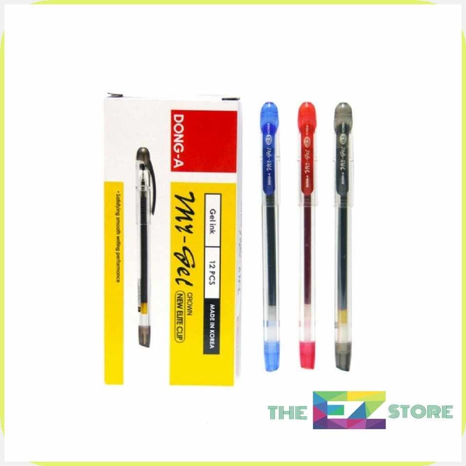 Dong!Tp?A>v[My`tR;Gel&Sign&Pen&Ballpen&Pen&Stationery 12pcs | Shopee ...