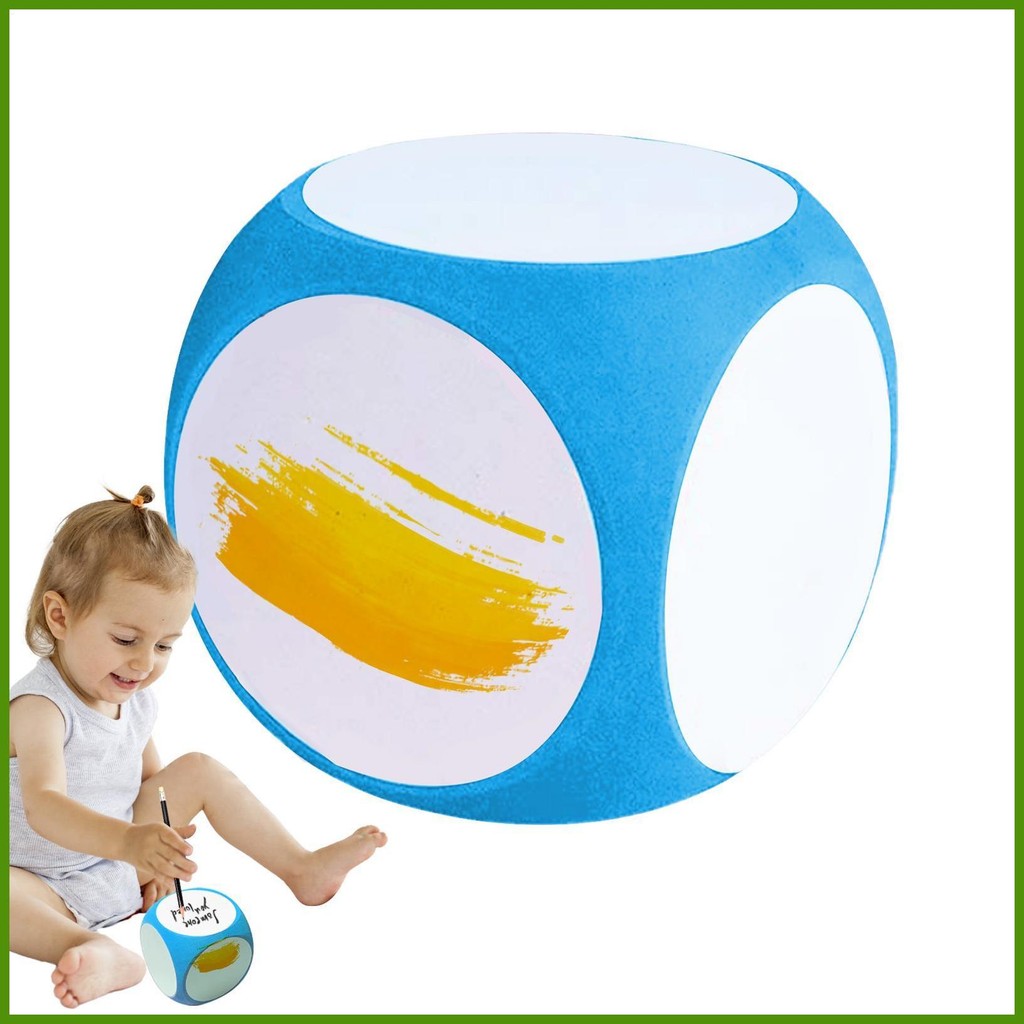 Dry Erase Cubic Portable Cleanable EVA Foam Cubes Graffiti Foam Blocks ...