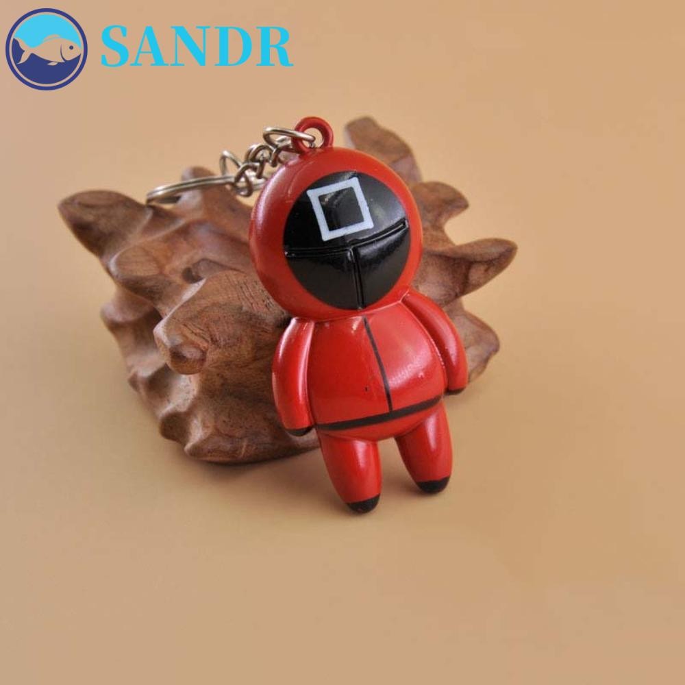 SANDR Squid Game Keychain, Alloy Puppet Girl Korean Drama Round Six 2 ...