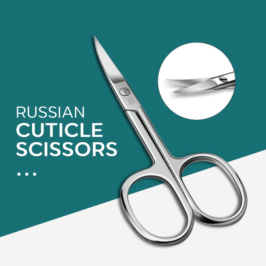 Modelones Russian Cuticle Scissors Dead Skin Remover Stainless Steel ...