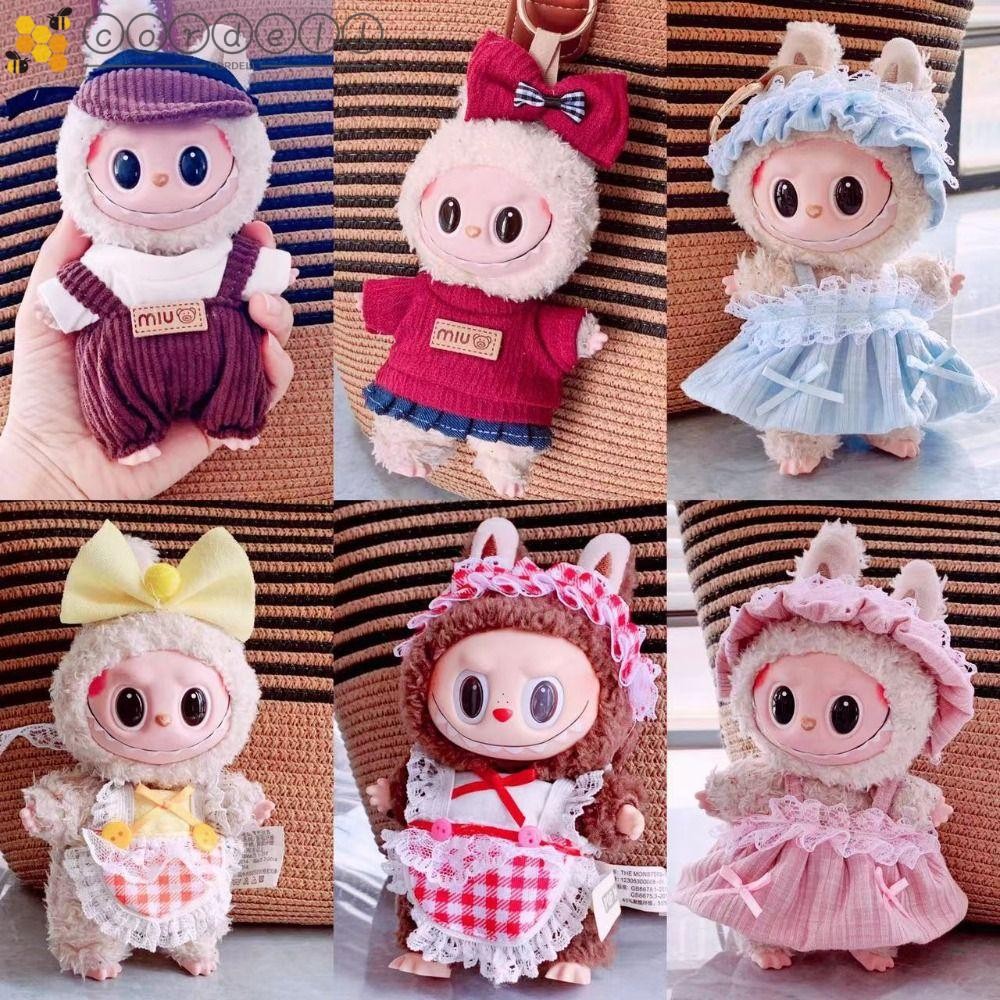 CORDELL Labubu Time Clothes, Cloth Handmade Labubu Plush Doll Outfit ...