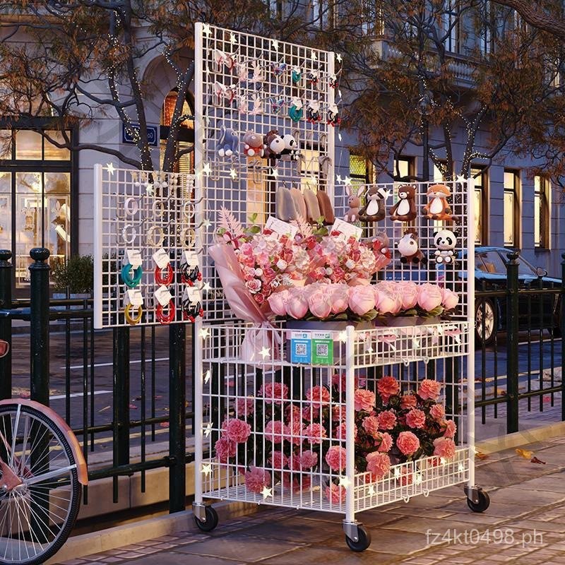 Flower Cart God Stall One Second Special Car Display Stand Promotion ...