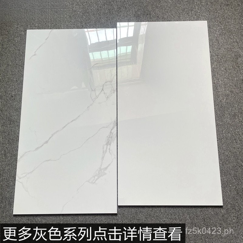 Tile Wall Tile Matte Pure White Full Body Porcelain Floor Tile Gray ...