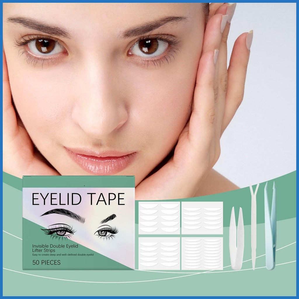 Double Eyelid Tape Natural Double Sided Eyelid Tape Long-Lasting Eyelid ...