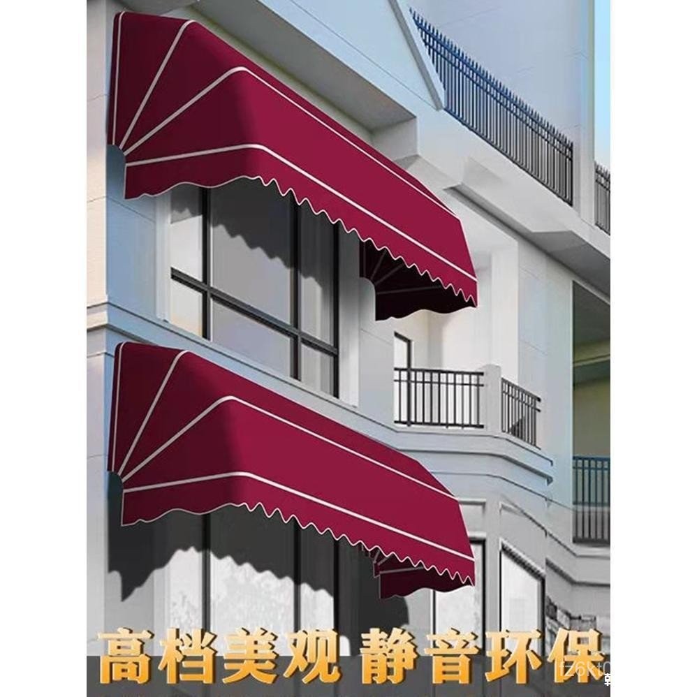Outdoor Rain Villa French Style Canopy Arc-Shaped Rainproof Awning ...