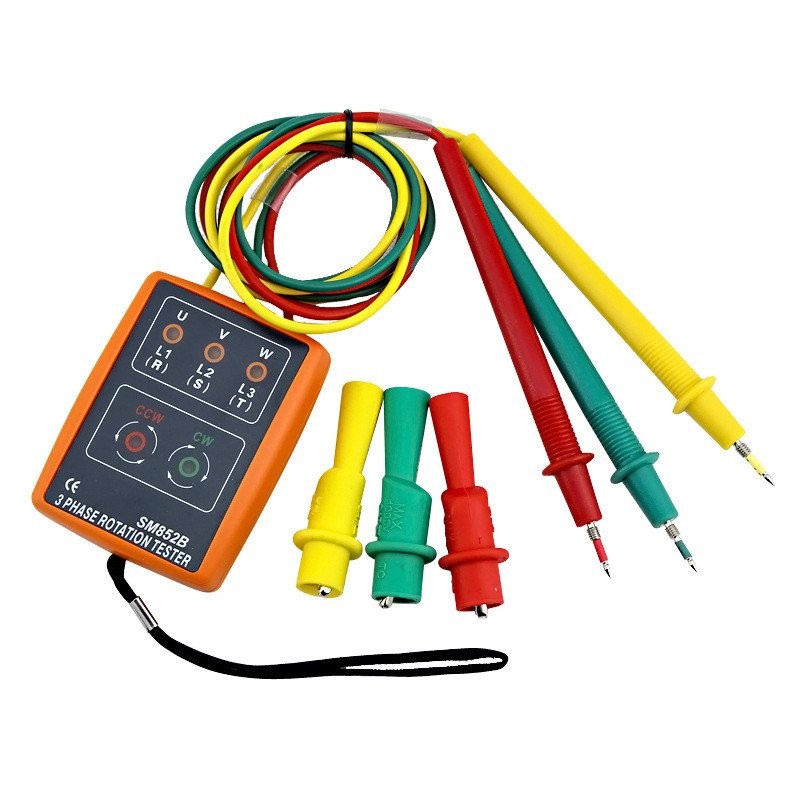 Export SM852B Phase Tester Phase Sequence Meter Phase Sequence Chart ...