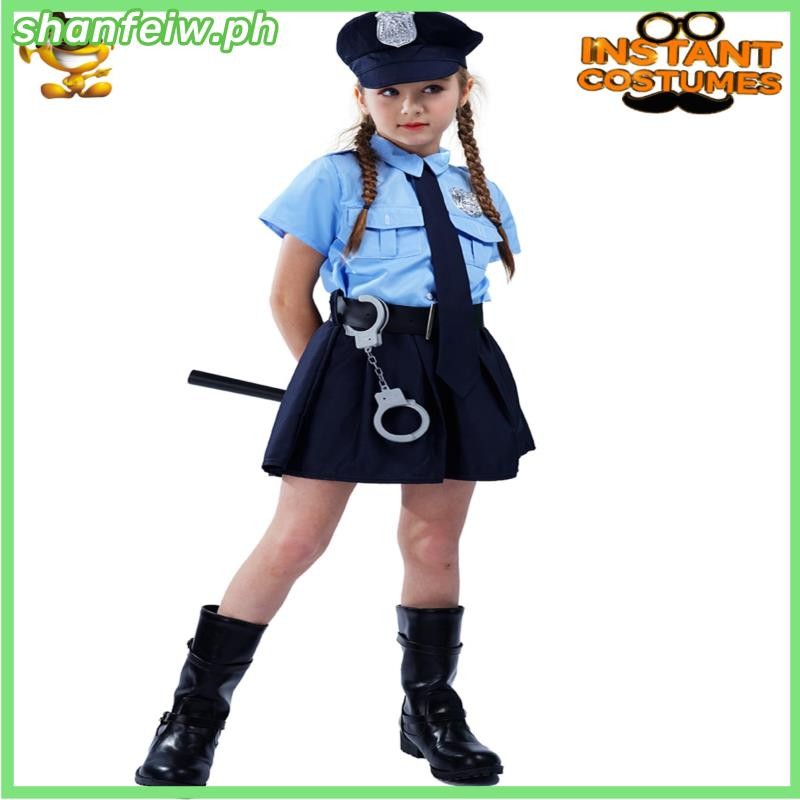 CODPolice And Army Career Costume For Kids Unisex Cop Officer Tween ...