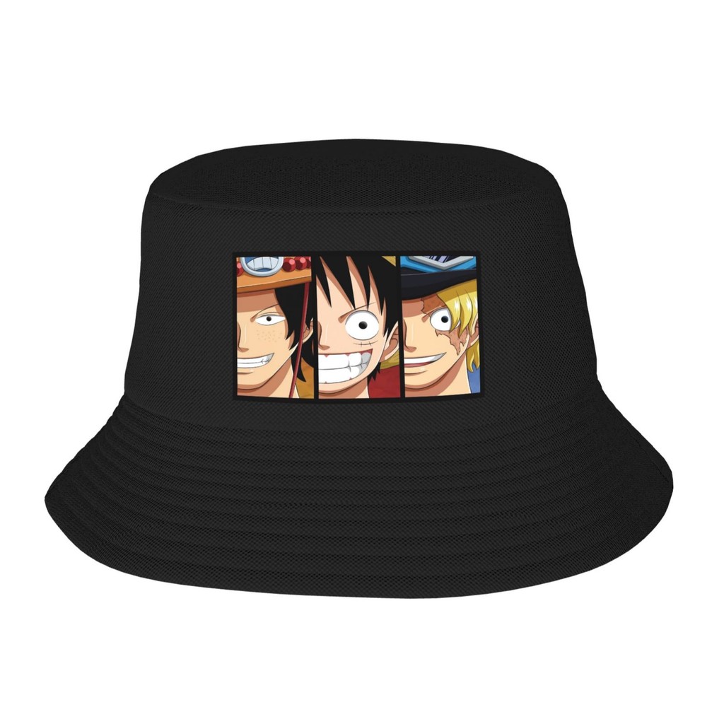 One Piece Luffy Ace Sabo Fisherman's Hat Bucket Hat | Shopee Philippines