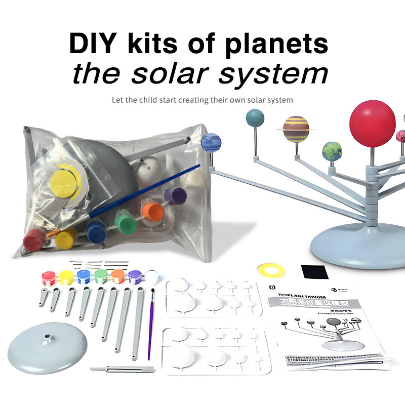 Kid's Educational Toy Explore Nine Planets in Solar System Teaching ...