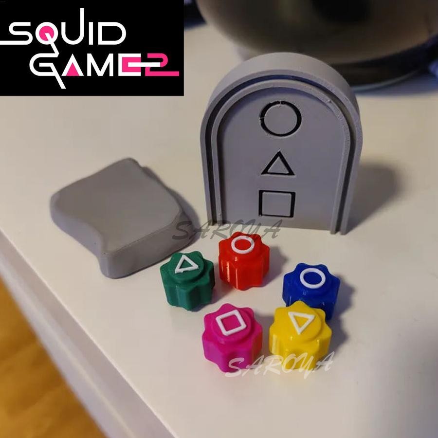 Squid Game 2 Flying Stone & Gonggi Stones Set Traditional Jack Stone ...