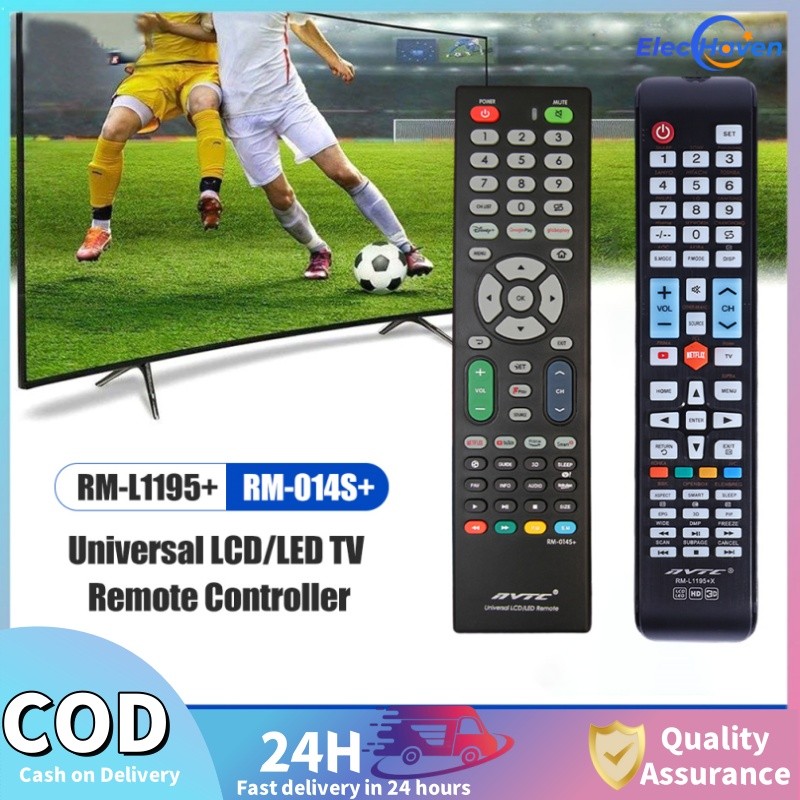 RM-014S+/RM-L1195+X Remote Control Universal Remote Control for Smart TV Household Appliances ...