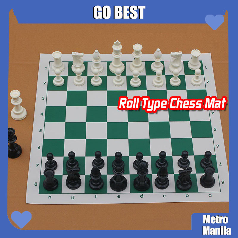 Tournament Size 50*50cm Verza Roll Type Chess Mat | Shopee Philippines