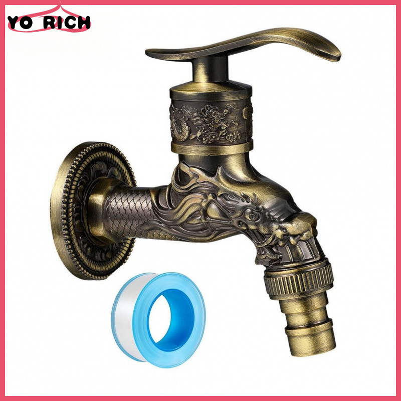 Washing machine tap wall mounted water tap outdoor tap kit for Sink ...