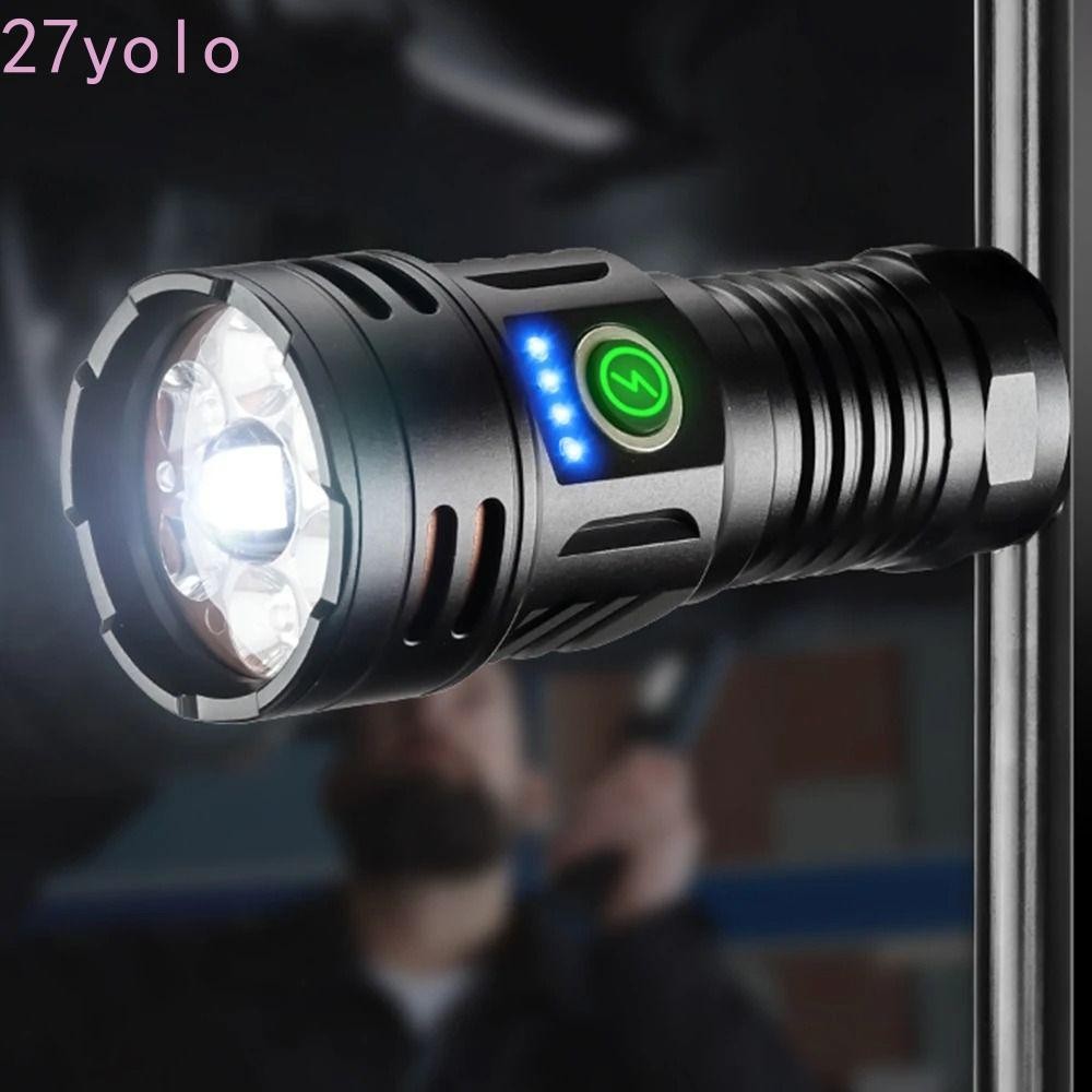 YOLO Long-range Spotlight, Magnetic Aluminum Alloy Rechargeable ...