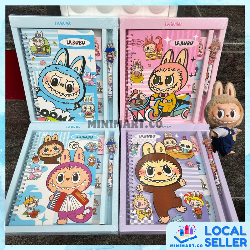Notebook A5 Notebook Kids Student Notepad Labubu Cute Mini Note Books ...