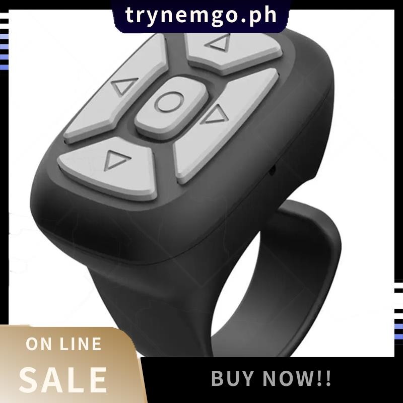 Available Bluetooth Remote Control Selfie Device Mobile Phone APP Control Finger Ring Remote ...